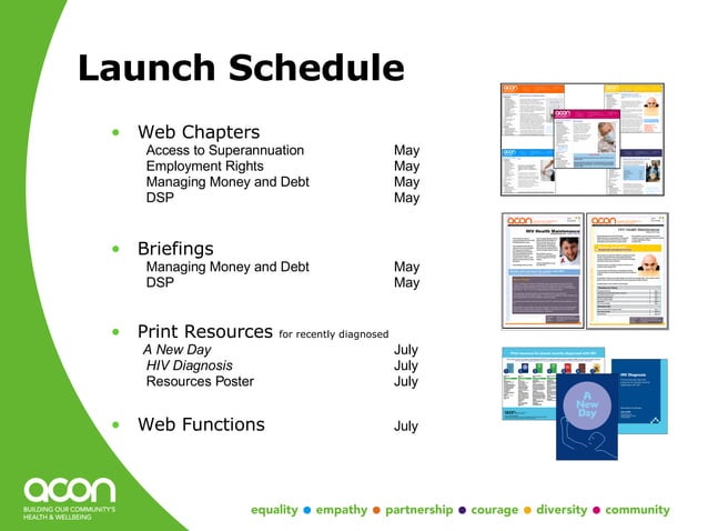 ACON Health Maintenance | PPT