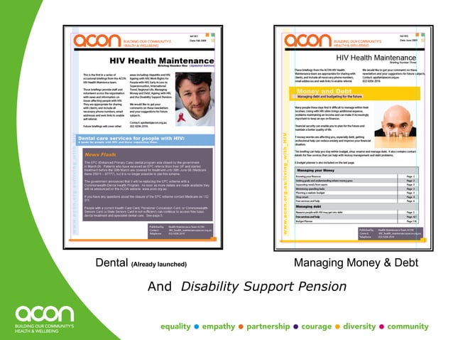 ACON Health Maintenance | PPT