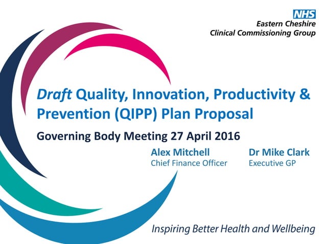 QIPP Presentation April2016 | PPT