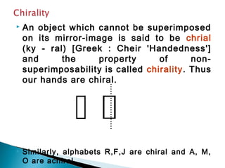 Alex stereo chemistry | PPT