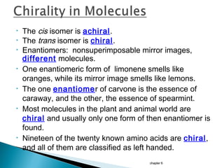 Alex stereo chemistry | PPT