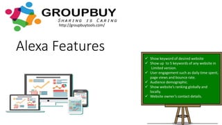 Alexa Group Buy SEO Tools | PPTX
