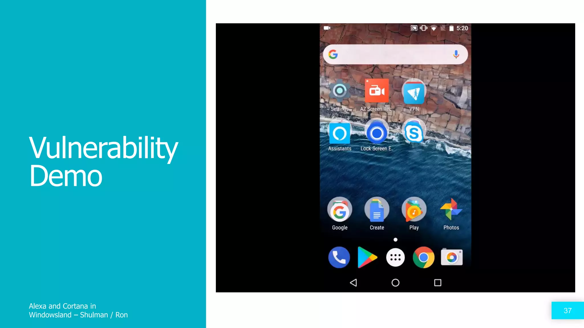 Alexa and Cortana in Windowsland - BSidesTLV, June 2019 | PPT
