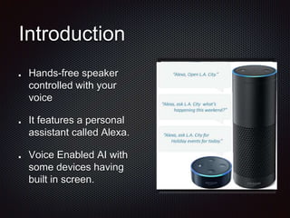 Alexa Basic Introduction | PPT