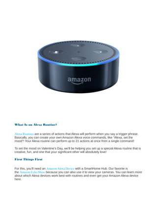 How to Improve Your Amazon Alexa to Help You Set the Mood | DOC