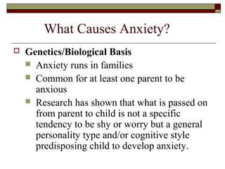 Dealing with Anxiety in the Classroom | PPT
