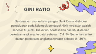 Analisis Rasio Gini Indonesia dari Tahun 2020 - 2023 | PDF