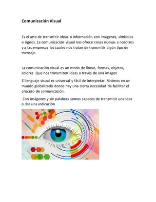 comunicación visual | DOCX