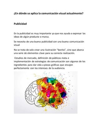 comunicación visual | DOCX