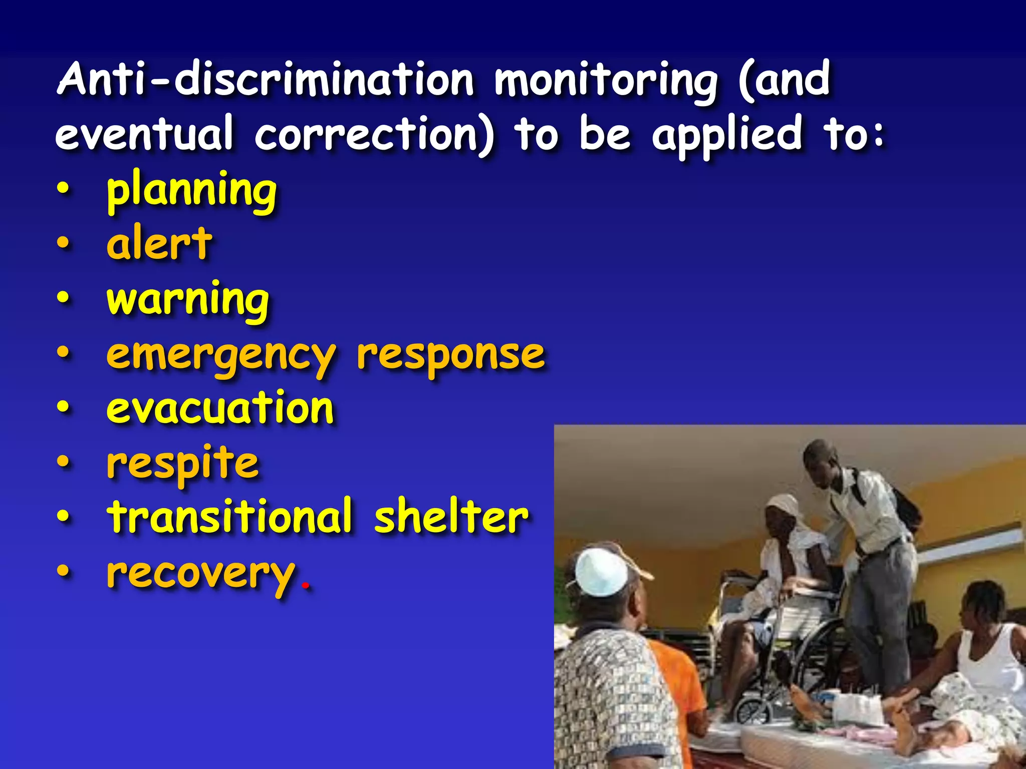 Disasters and People with Disabilities | PDF