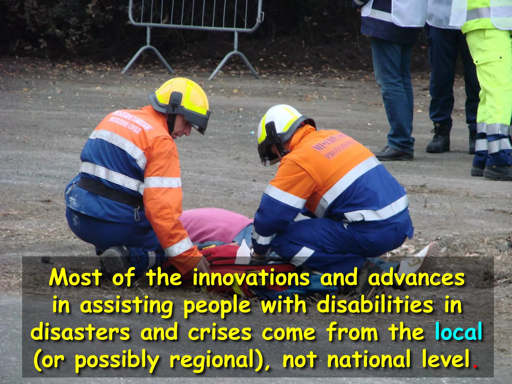 Disasters and People with Disabilities | PDF