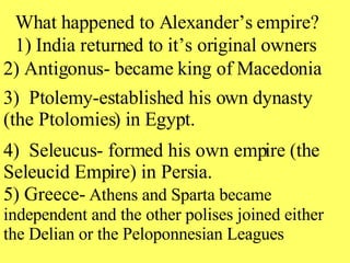 Alexander The Great! | PPT