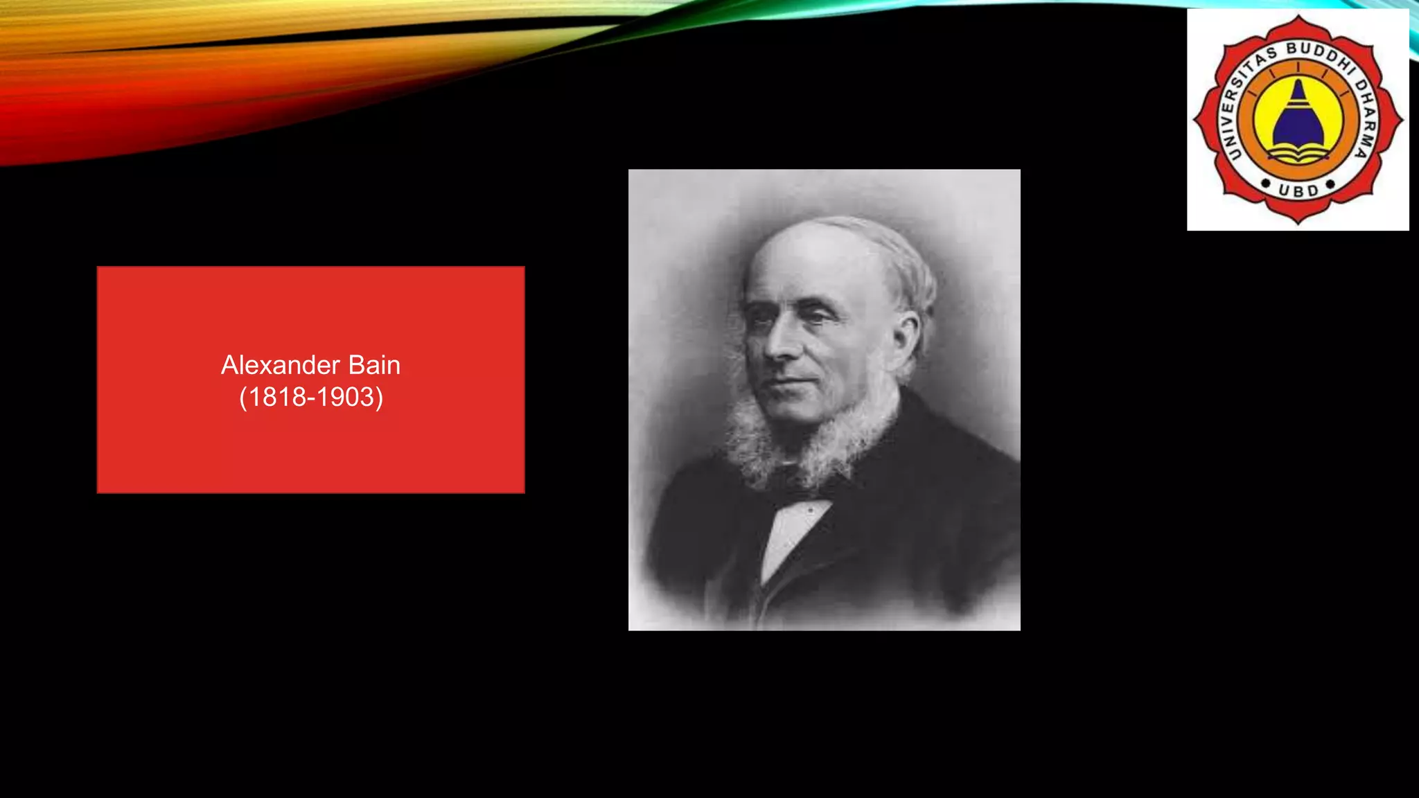 Alexander Bain (Conscience Is Learned) | PPT
