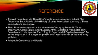 Alexander Bain (Conscience Is Learned) | PPT