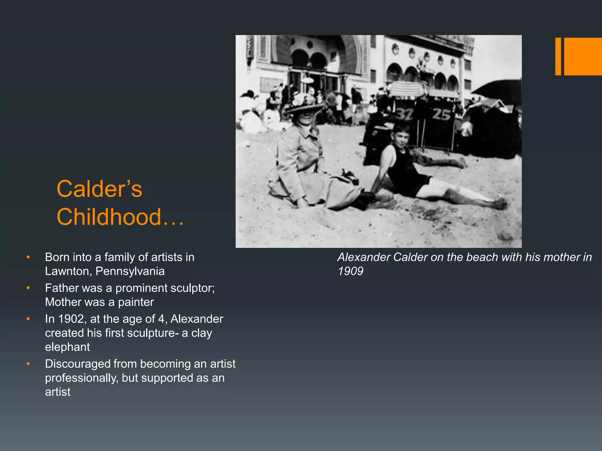 Alexander Calder Biography | PPTX