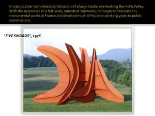 Alexander Calder | PPTX