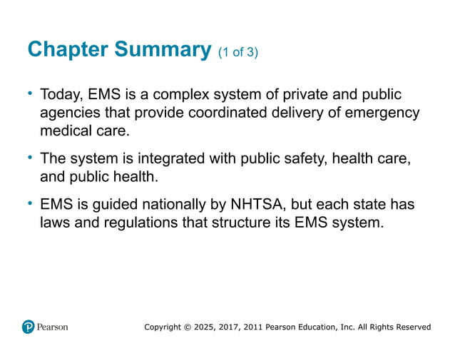 AEMT chapter 2 Emergency Medical Services | PPT