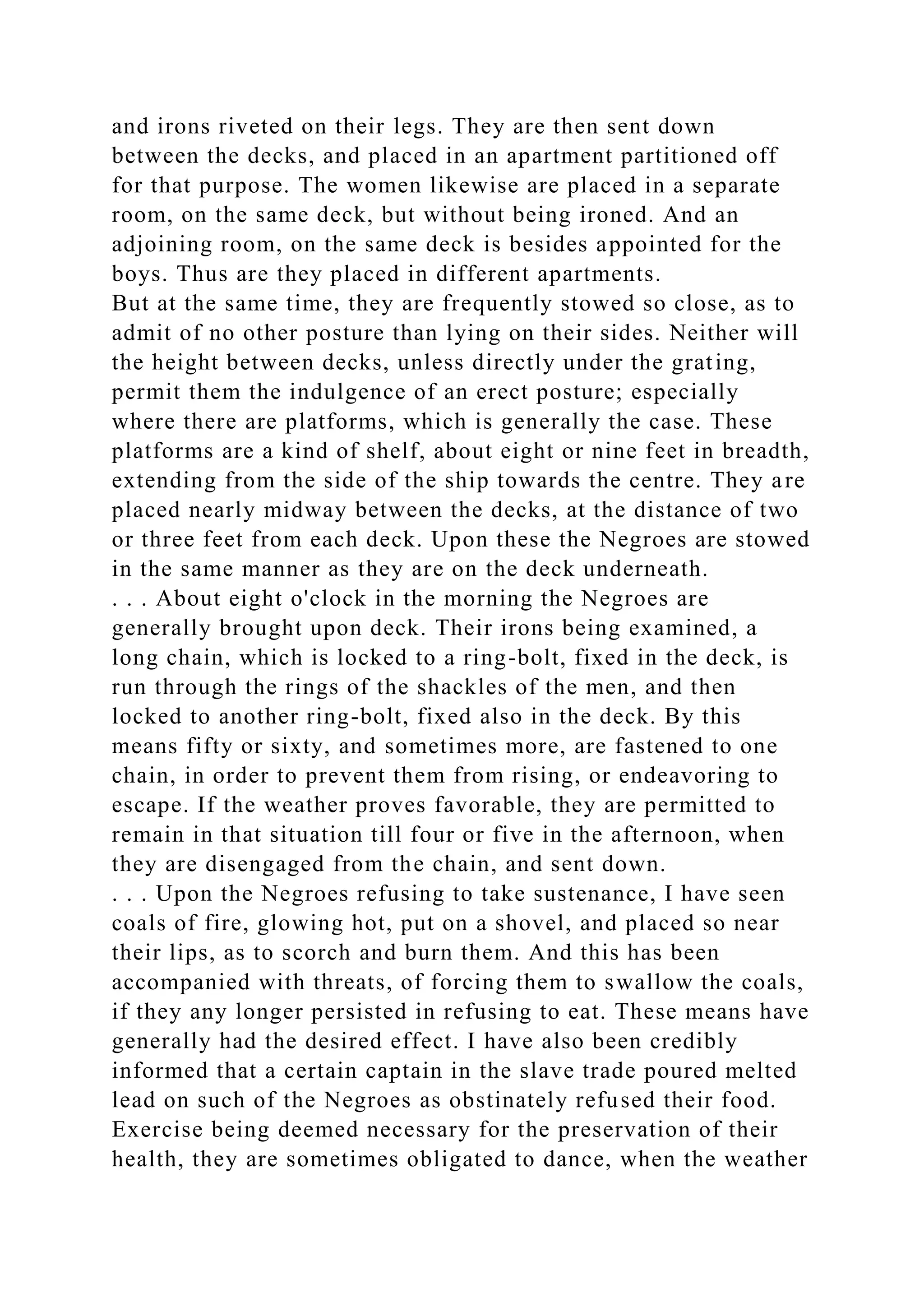 Alexander Falconbridge, The African Slave Trade (1788).htmlAle.docx ...