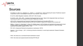 Data4Impact expert workshop. The Conceptual Framework of Societal ...