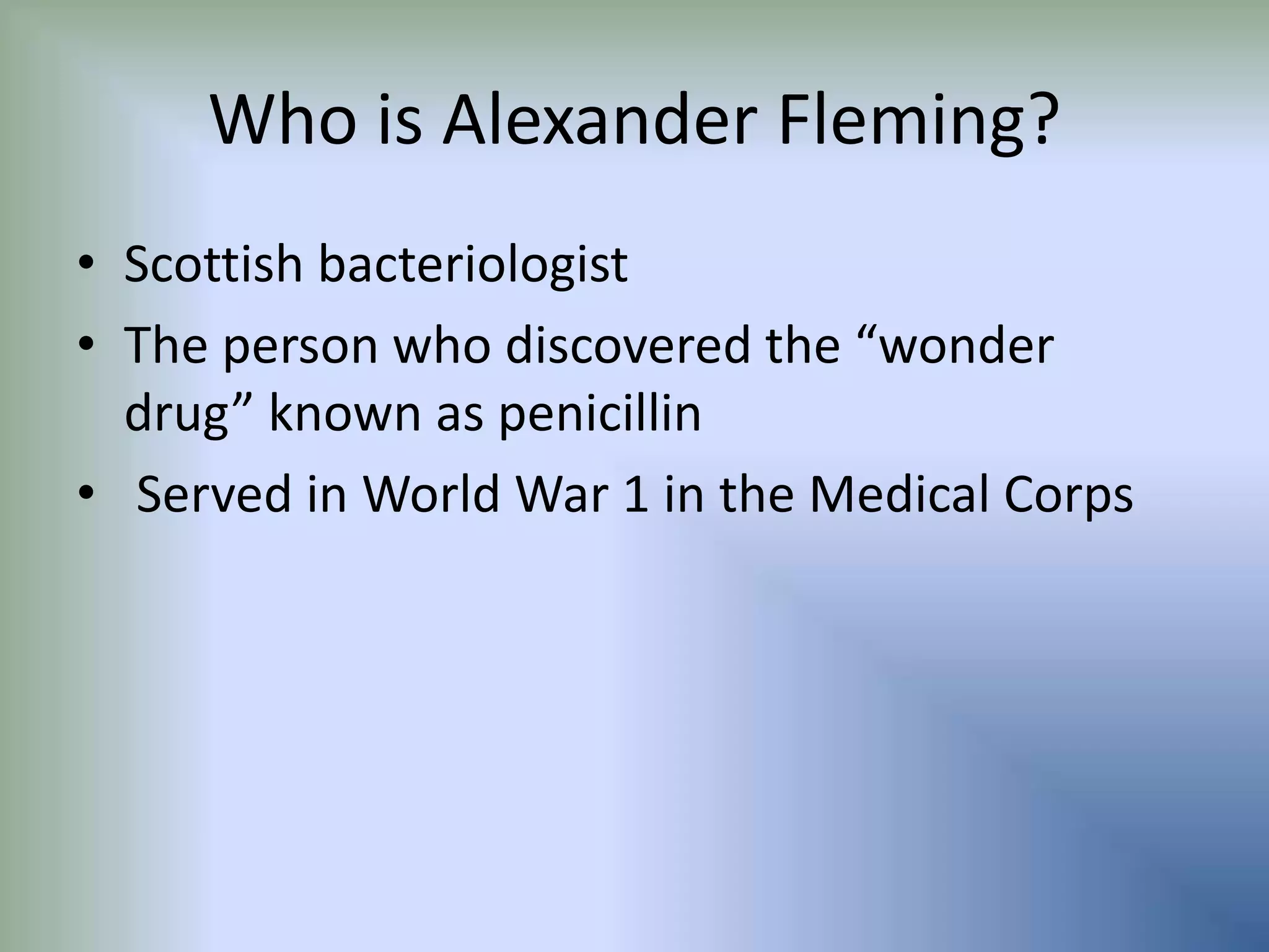 Alexander fleming | PPTX