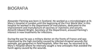 Alexander fleming | PPTX