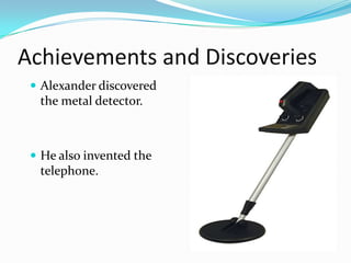 Alexander graham bell | PPTX