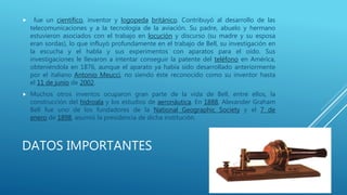 Alexander graham bell | PPTX