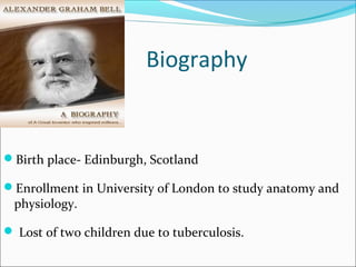 Alexander graham bell | PPT