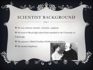 Alexander graham bell powerpoint slide | PPTX