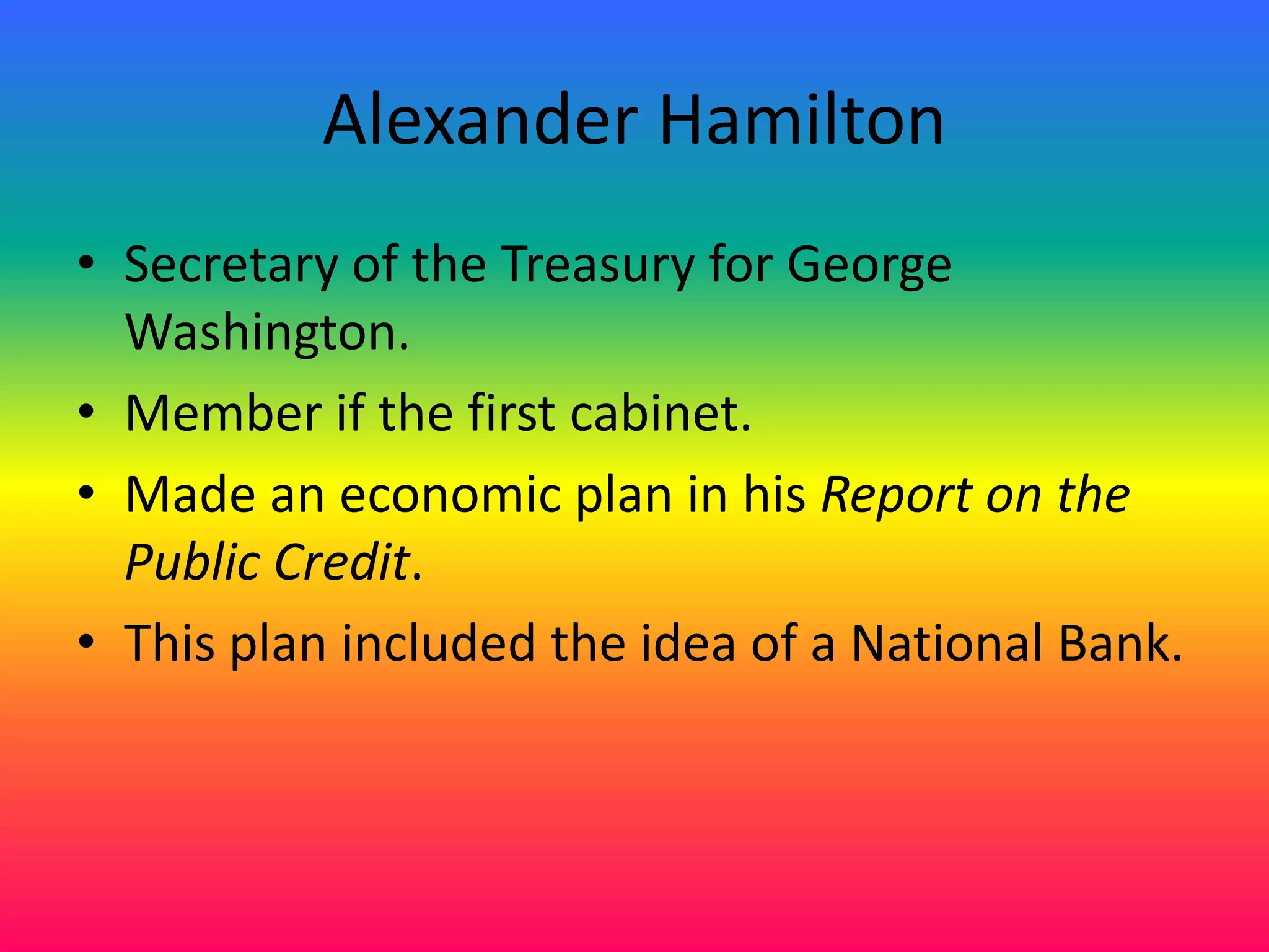 Alexander Hamilton | PPT