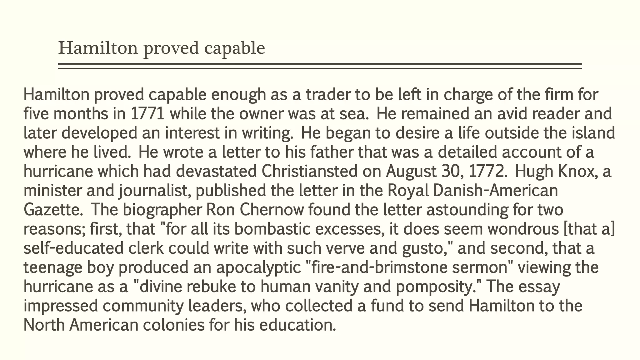 Alexander Hamilton | PDF