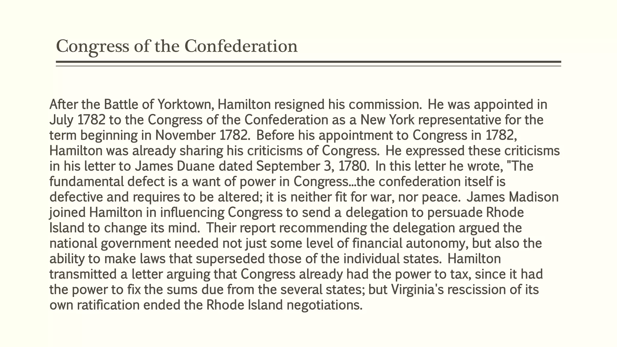 Alexander Hamilton | PDF