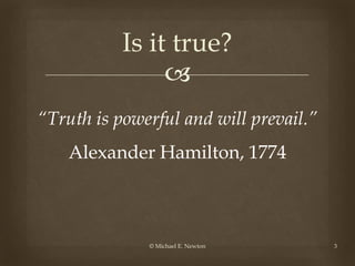 Alexander Hamilton: Tomcat Fully Refuted | PPT