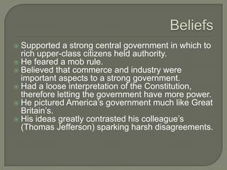 Alexander hamilton powerpoint | PPT