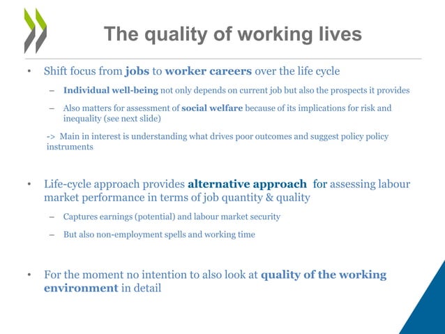 “Job Quality, Labour Market Performance and Well-Being”_Hijzen ...