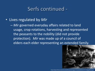Alexander II and the Emancipation of the Serfs | PPTX