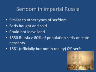 Alexander II and the Emancipation of the Serfs | PPTX