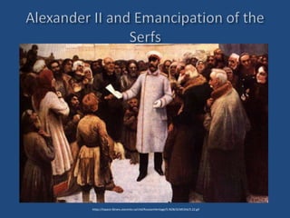 Alexander Ii Emancipation Of The Serfs