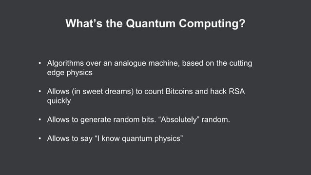 Quantum Computing With the Q# Language | PPT
