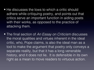 Alexander pope | PPT