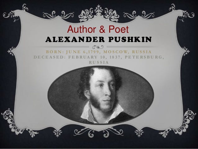 Alexander Pushkin Biography