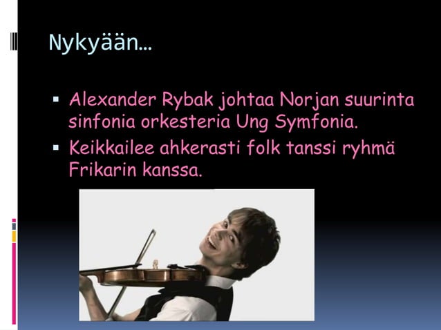 Alexander Rybak! | PPTX