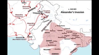 Macedonian/Alexander's invasion in India | PDF