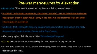 The invasion of Alexander of Macedonia in India | PDF