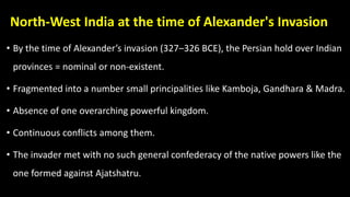The invasion of Alexander of Macedonia in India | PDF