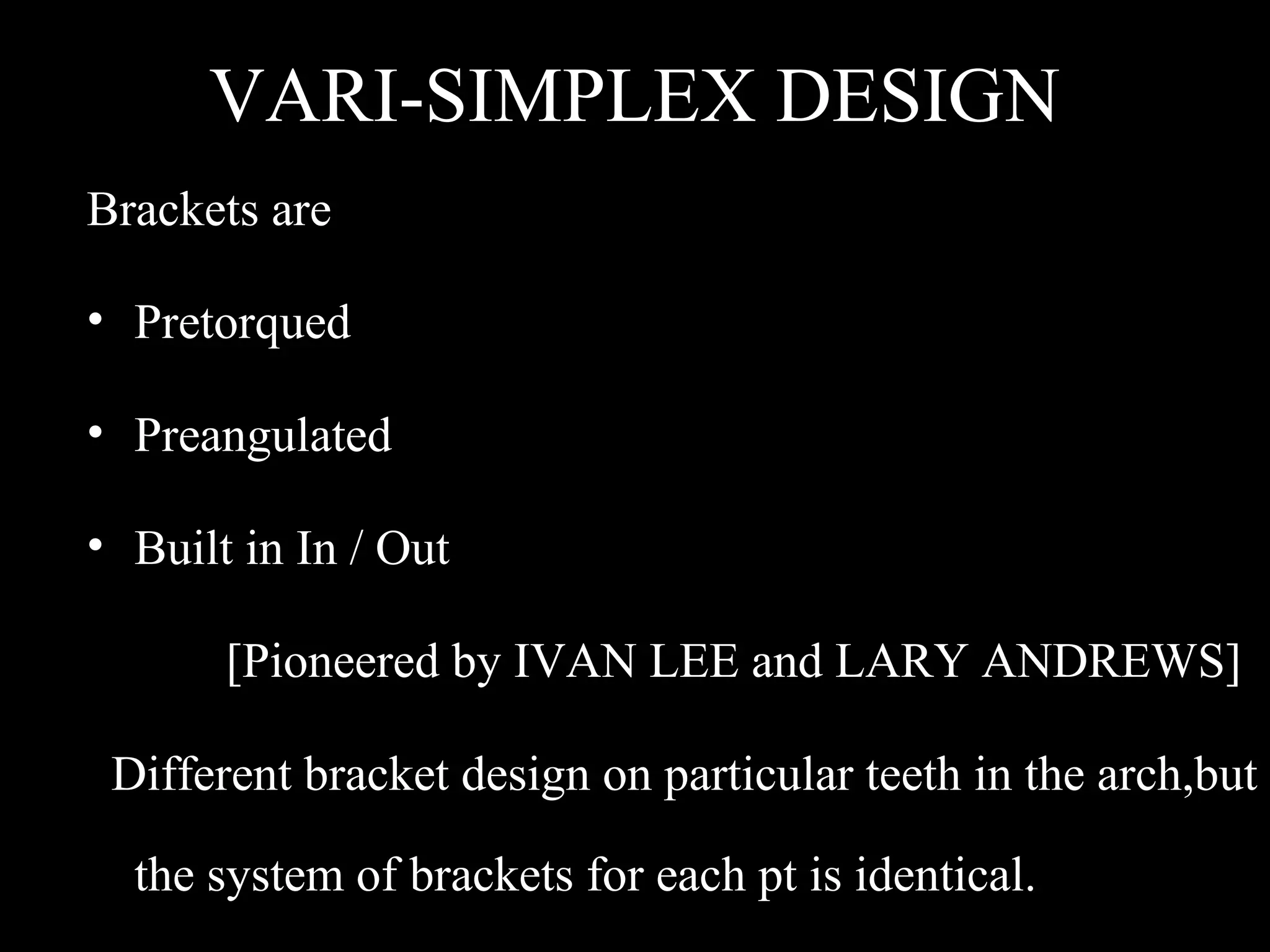 Alexanders vari simplex discipline | PPT
