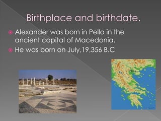 Alexander the great!! | PPTX | Celebrity Families | Pop Culture