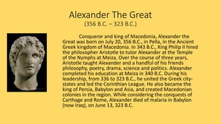 Alexander The Great | PPTX