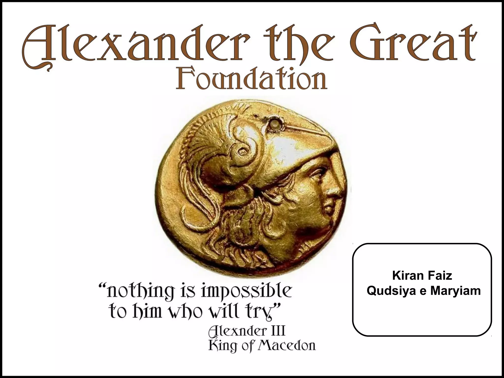 Alexander the great | PPT