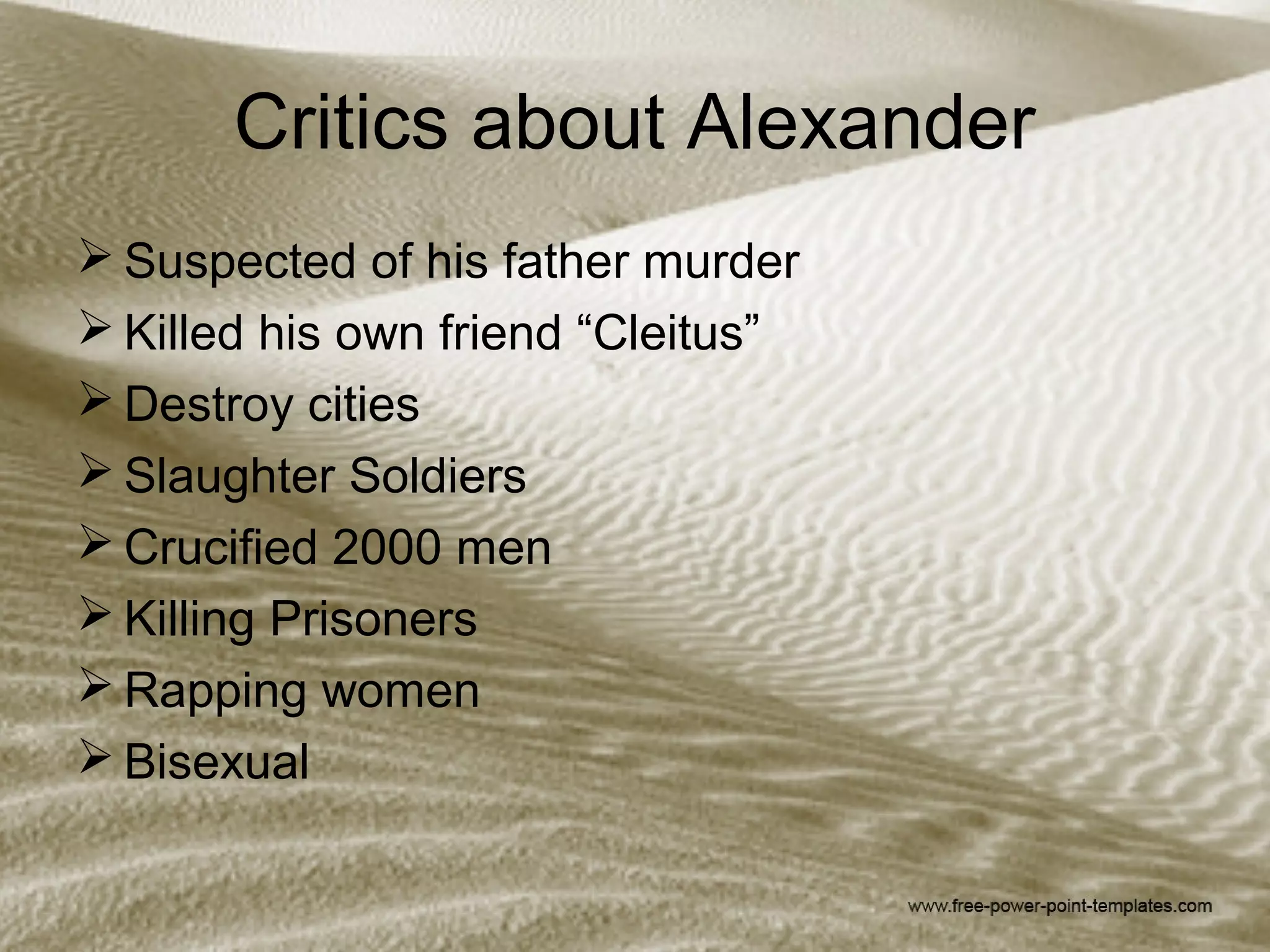 Alexander the great | PPT